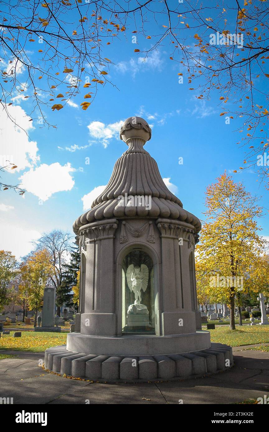 The Forest Lawn, Cemetery in Buffalo, New York Stock Photo - Alamy