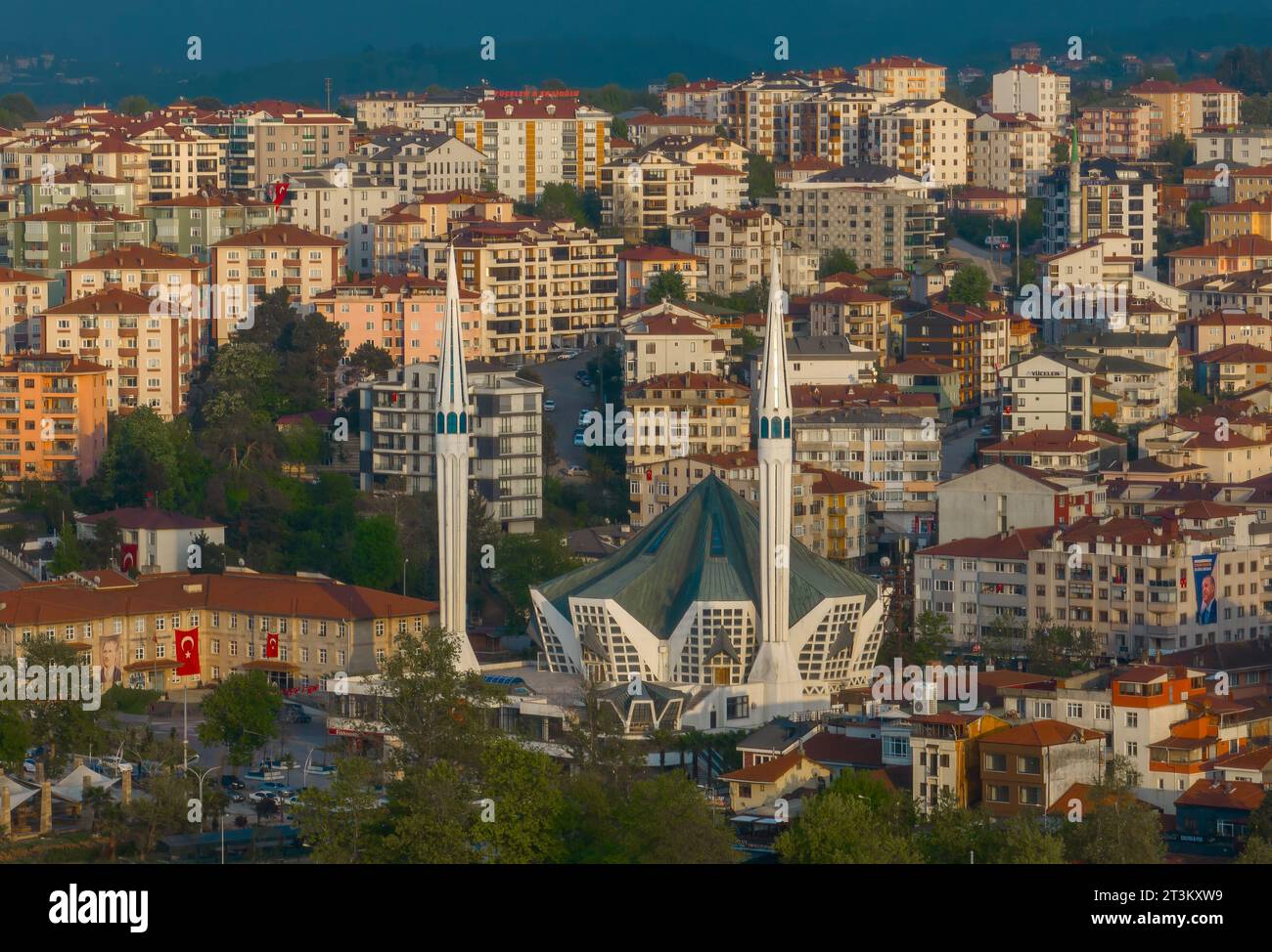 Akcakoca Town coastal view in Duzce Province Stock Photo - Alamy