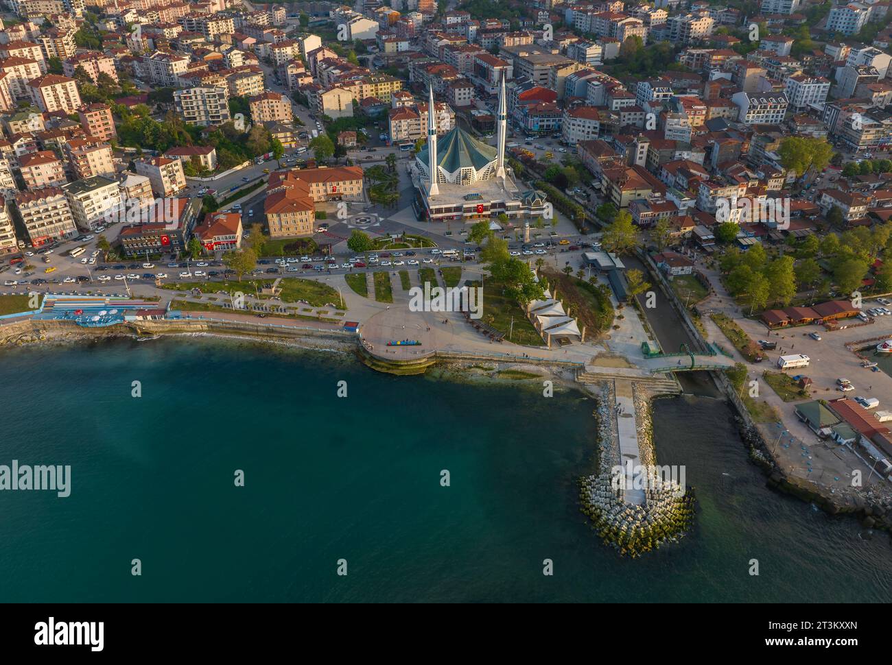 Akcakoca Town coastal view in Duzce Province Stock Photo - Alamy