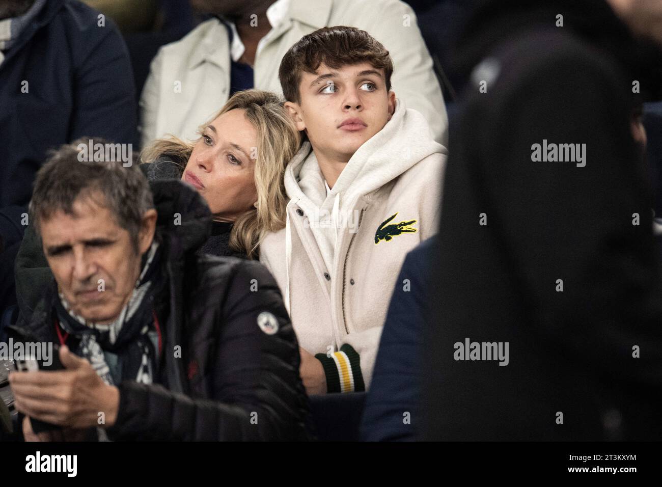 Paris, France. 24th Sep, 2023. Anne Marivin and son Leonard attend the ...