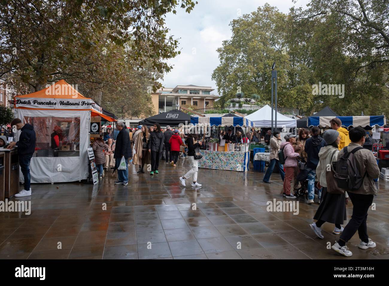 Duke of york square food market hi-res stock photography and images - Alamy