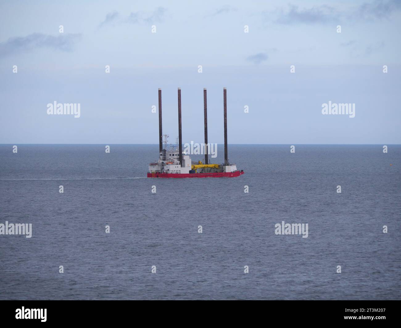 Ziton wind a wind turbine installation ship with hydraulic lift ...