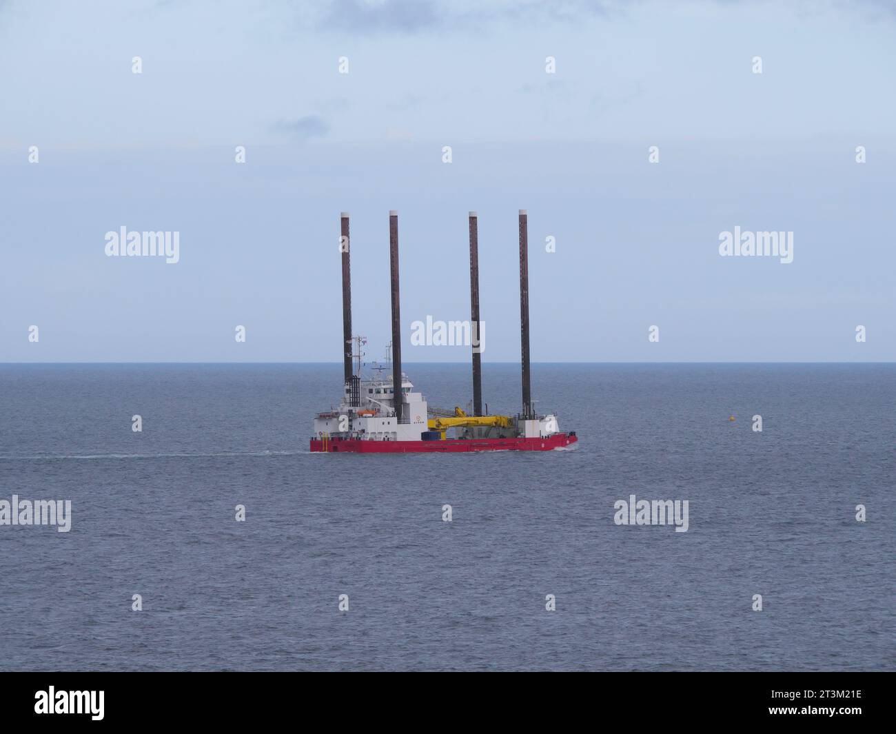 Ziton wind a wind turbine installation ship with hydraulic lift ...