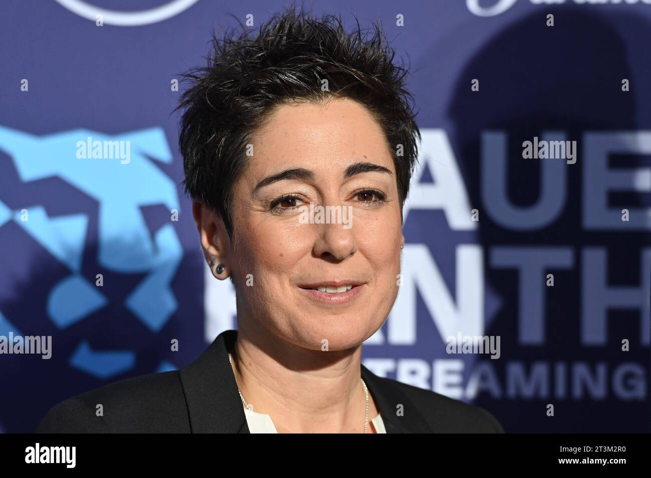 Dunja HAYALI Moderatorin, Journalistin, Einzelbild, angeschnittenes ...