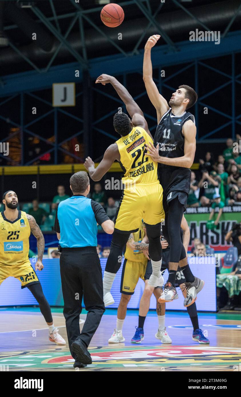 Wroclaw, Poland, October 25th, 2023. BKT EuroCup: WKS Slask Wroclaw ...