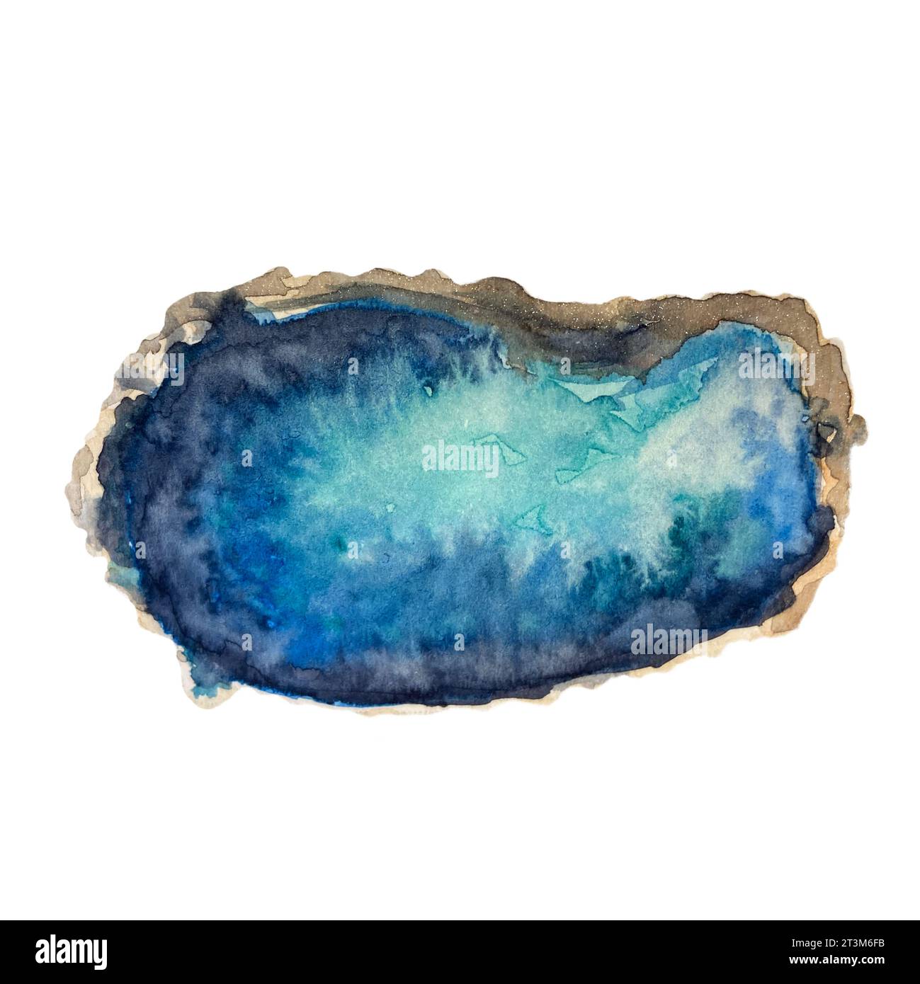 Watercolor shell hi-res stock photography and images - Alamy