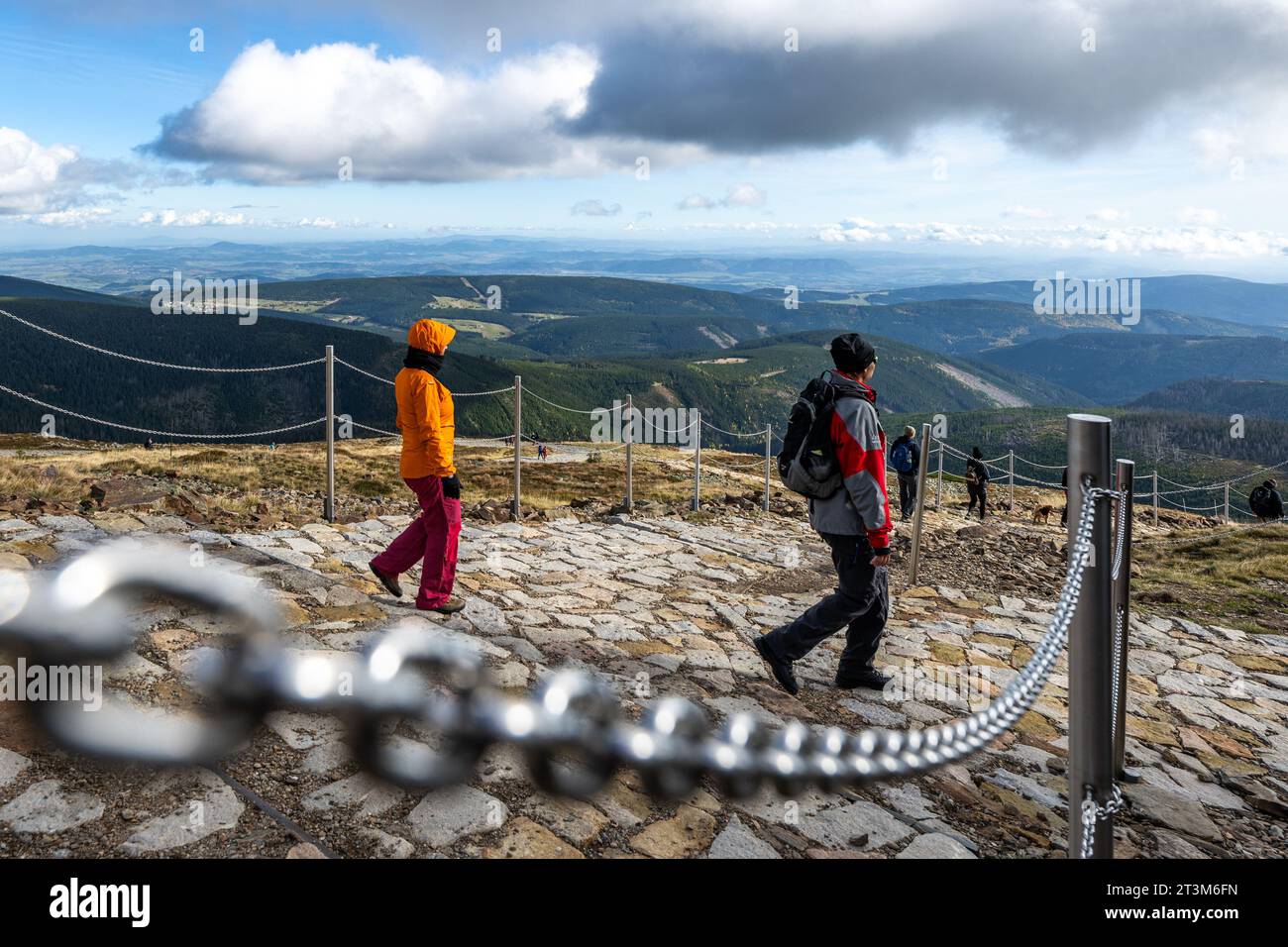 Pec Pod Snezkou, Czech Republic. 23rd Oct, 2023. The newly repaired ...