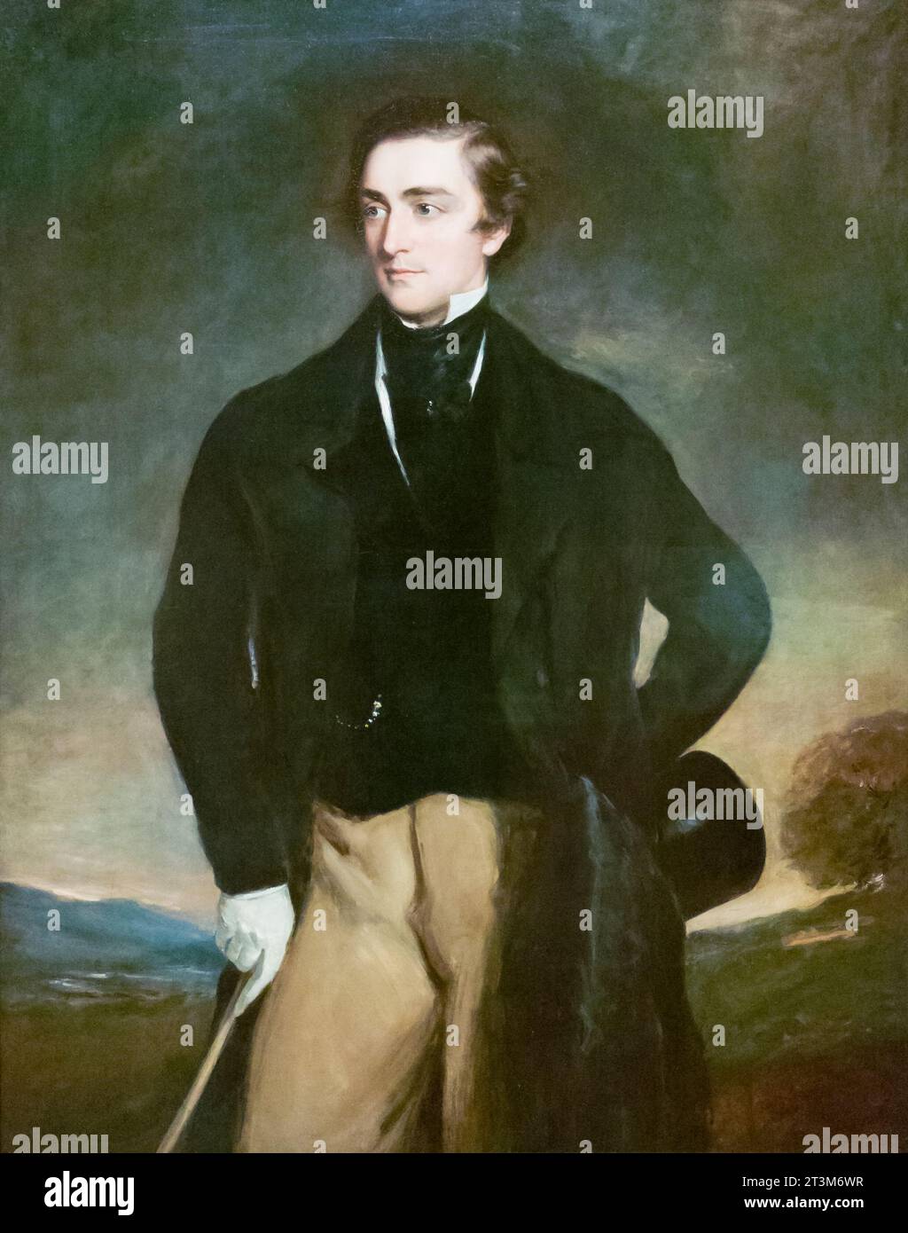 Sidney Herbert by Sir Francis Grant Stock Photo - Alamy