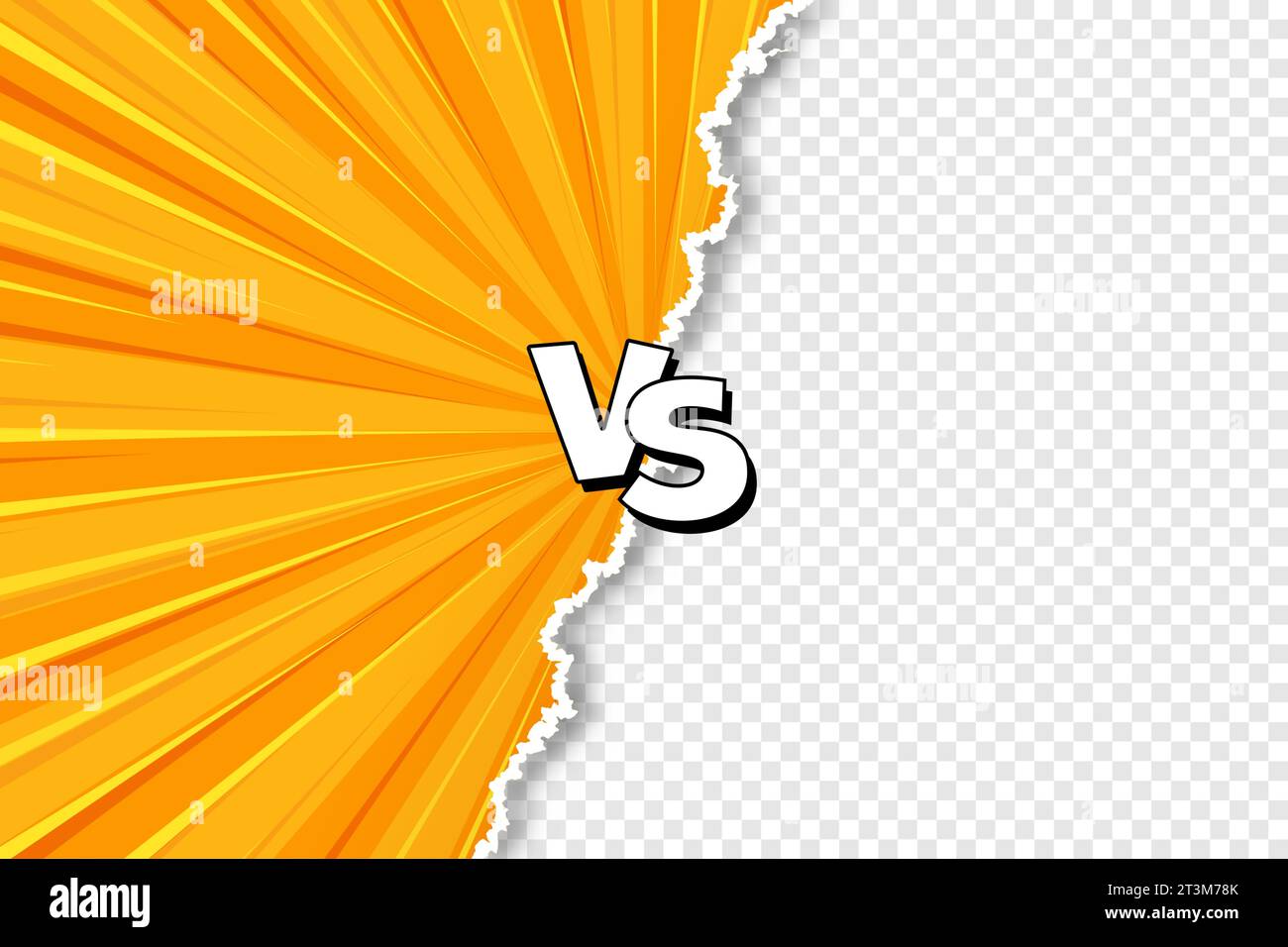 Cartoon comic background. Fight versus. Comics book colorful ...