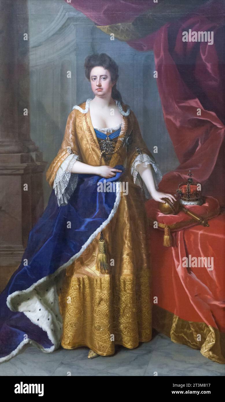 Queen Anne by Michael Dahl Stock Photo - Alamy