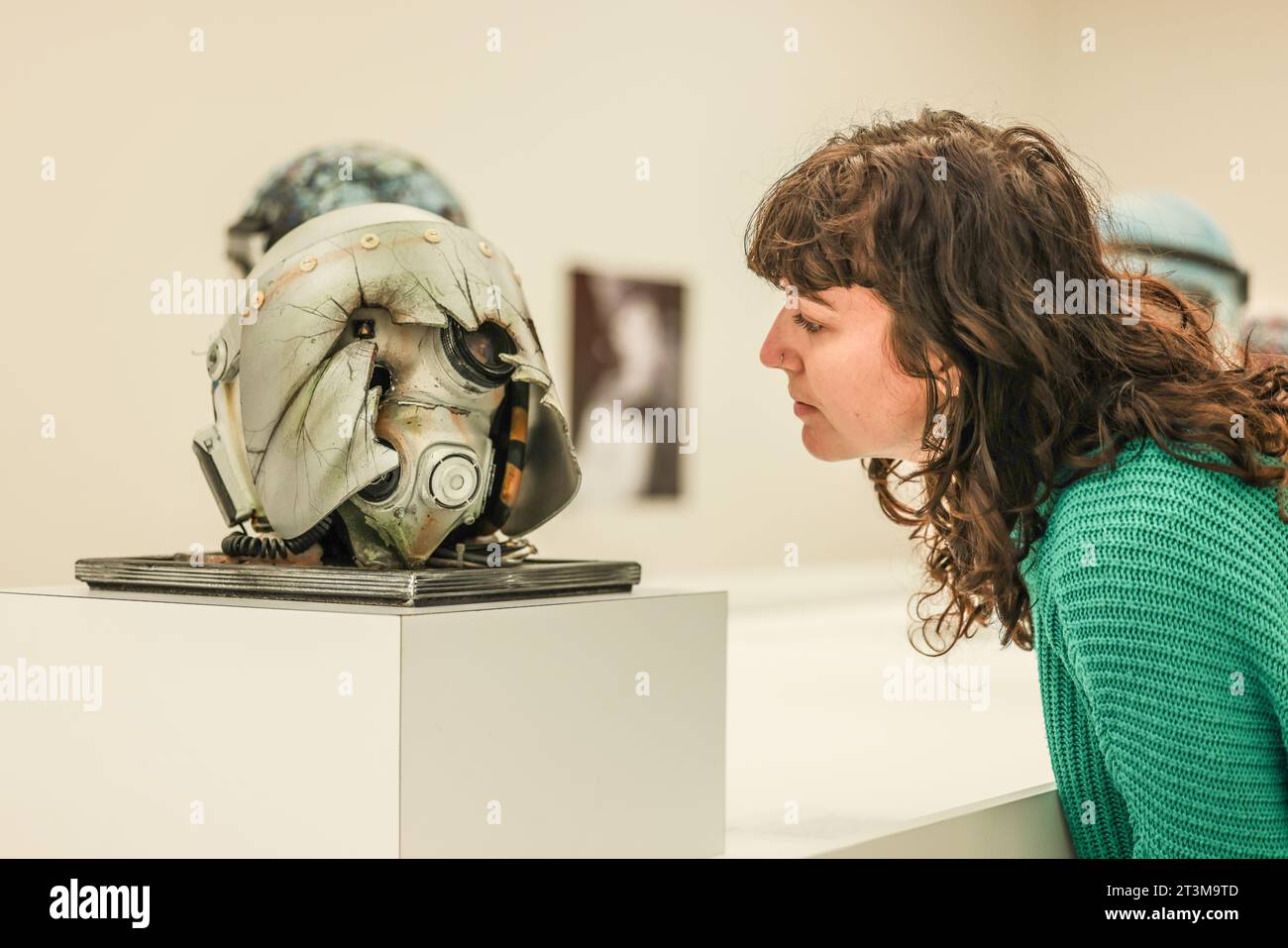 London UK 26 October 2023 Sixteen riot helmets began their journey on ...