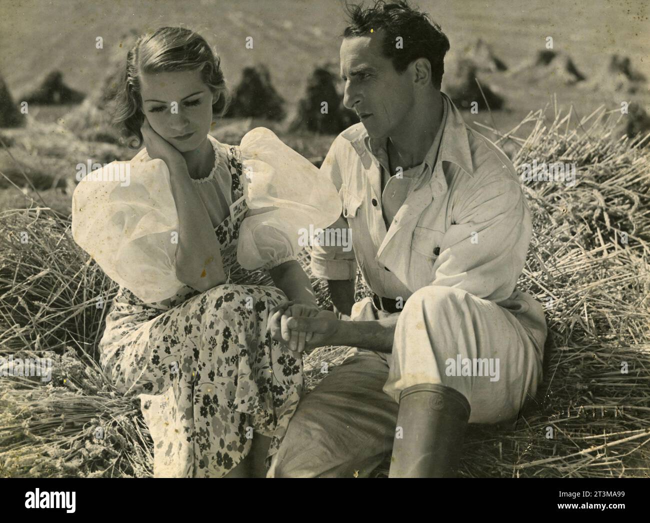 Austrian actress Illona Wieselmann and actor Henrik Bentzon in the ...