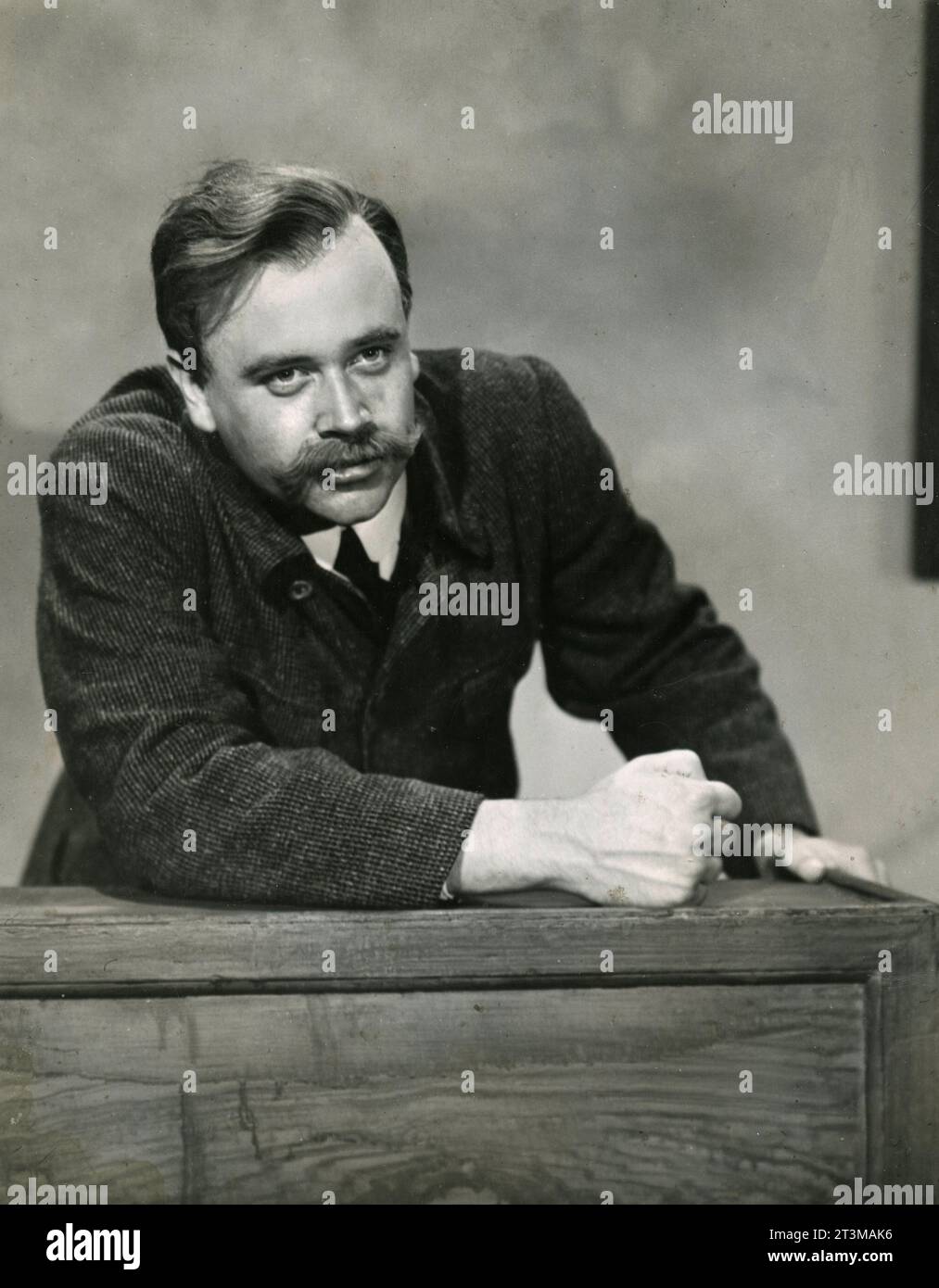 Danish actor Mogens Wieth in the movie Kampen Mod Uretten, Denmark 1949 ...