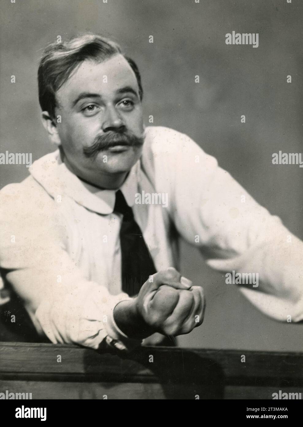 Danish actor Mogens Wieth in the movie Kampen Mod Uretten, Denmark 1949 ...