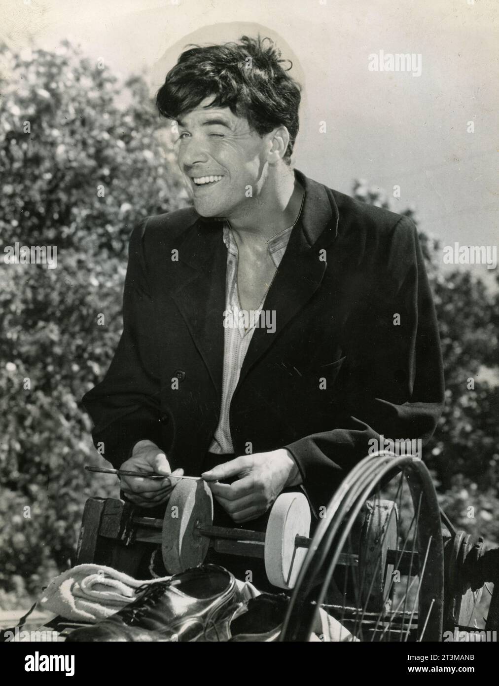 Danish actor Ebbe Rode in the movie Ditte, Child of Man (Ditte ...