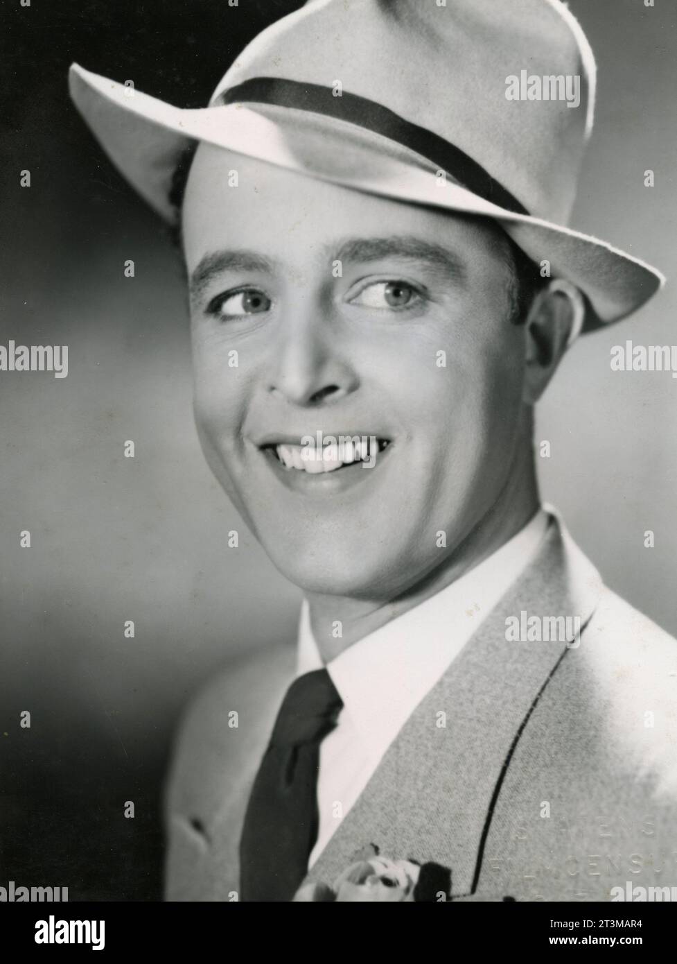 Danish actor Hans Kurt in the movie Teatertosset, Denmark 1944 Stock ...