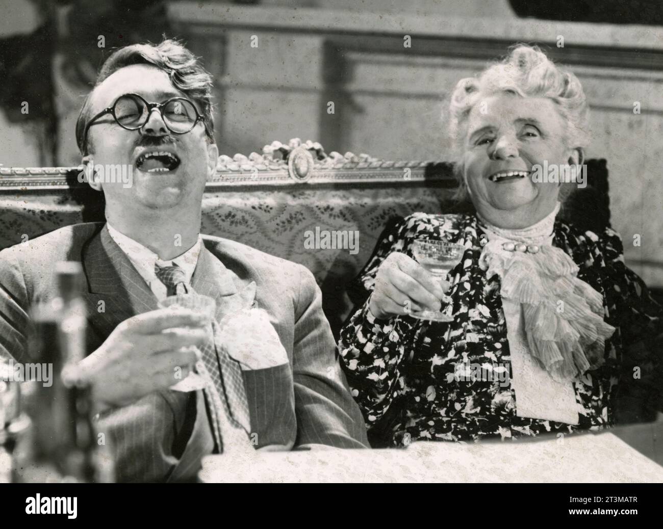Danish actress Petrine Sonne and actor Helge Kjaerulff-Schmidt in the ...