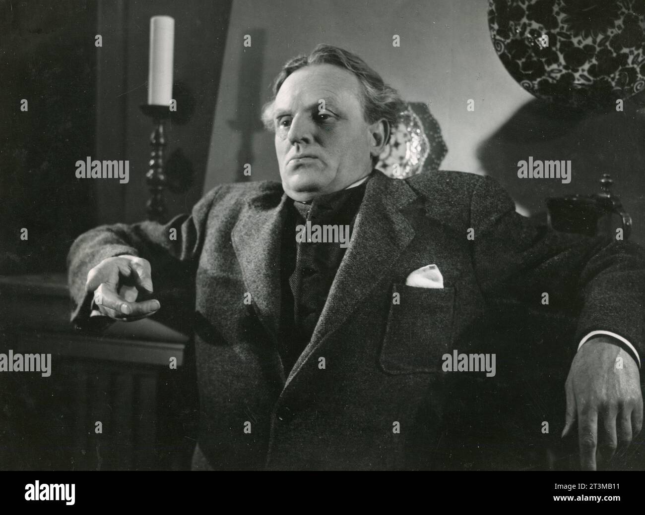Danish actor Angelo Bruun in the movie 3 Aar Efter, Denmark 1948 Stock ...