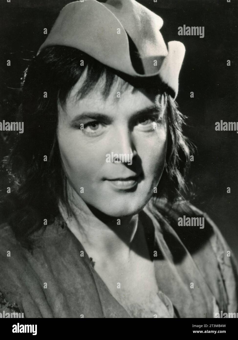 Danish actor Hans Kurt in the movie Røverne Fra Rold, Denmark 1947 ...