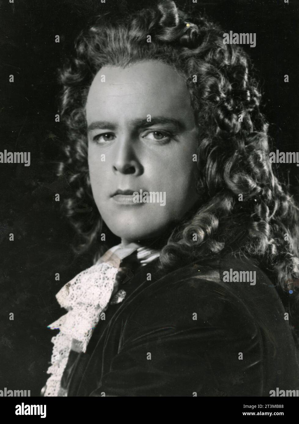 Danish actor Hans Kurt in the movie Tordenskjold gaar i Land, Denmark ...