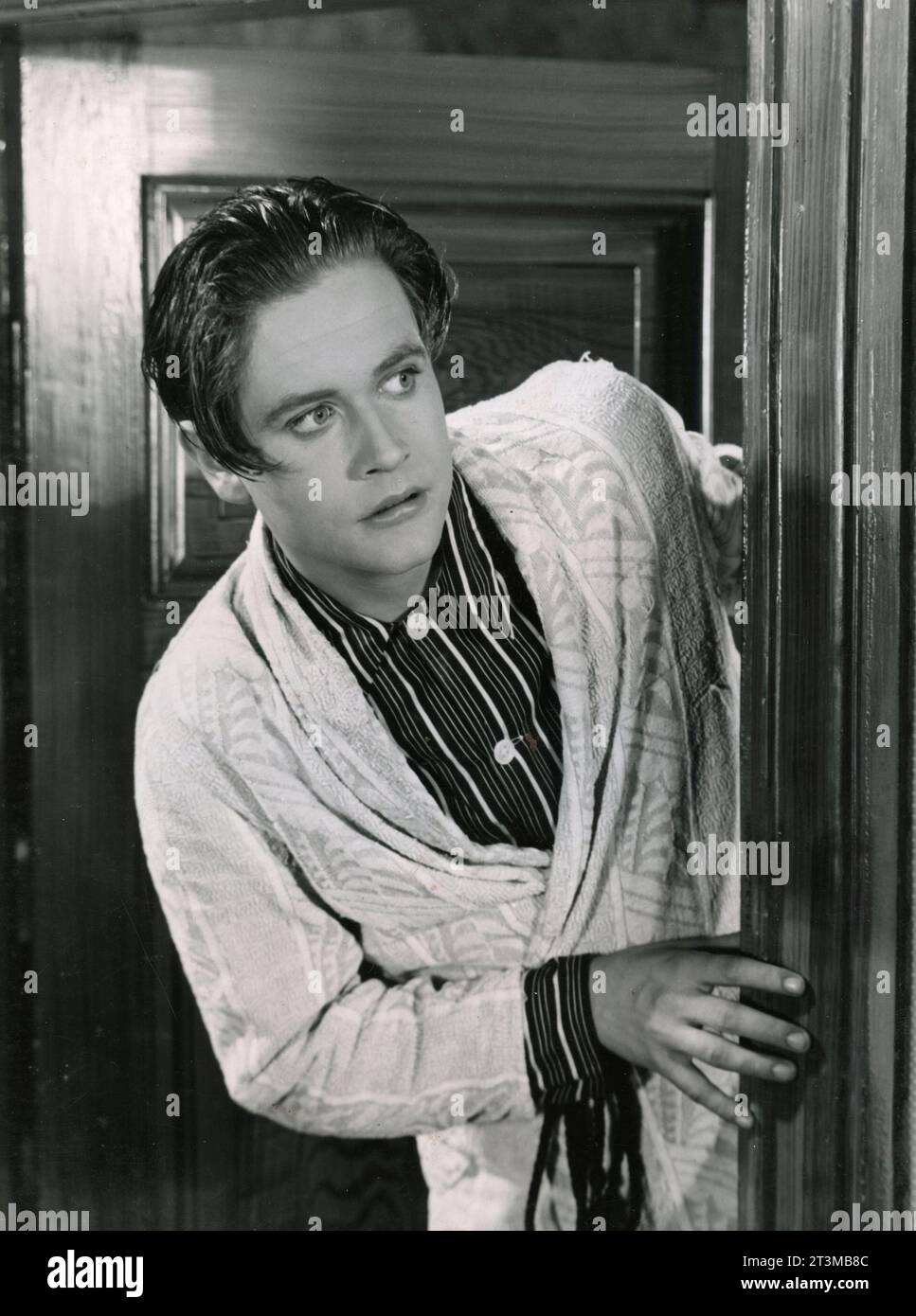 Danish actor Mogens Wieth in the movie A Gentleman in Top Hat and Tails ...