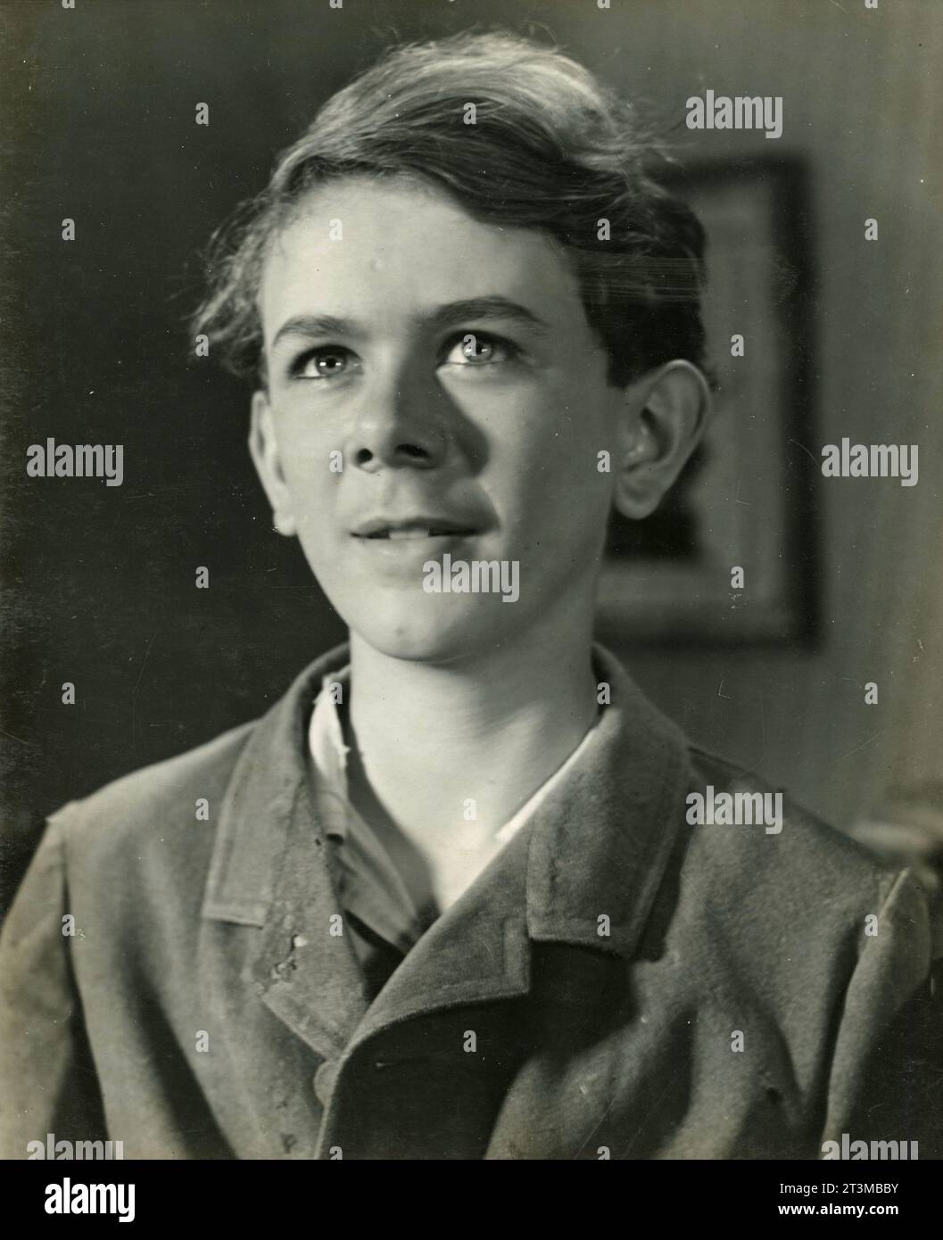 Danish actor Ole Hoffman in the movie Den Gamle Praest, Denmark, 1939 ...