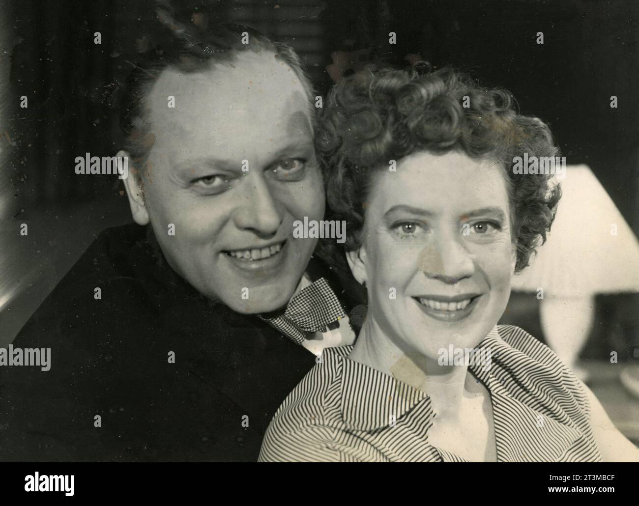 Danish actress Berthe Qvistgaard and actor Gunnar Lauring in the movie ...