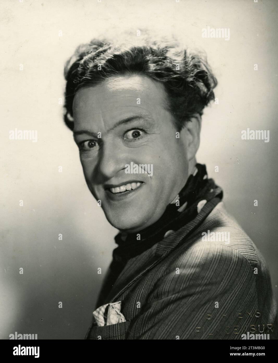 Danish actor Peter Malberg in the movie Hans Onsdagsveninde, Denmark ...