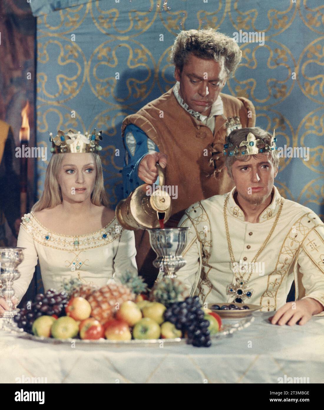 Danish actress Birgitte Price, actors Dirch Passer and Peter Steen in ...