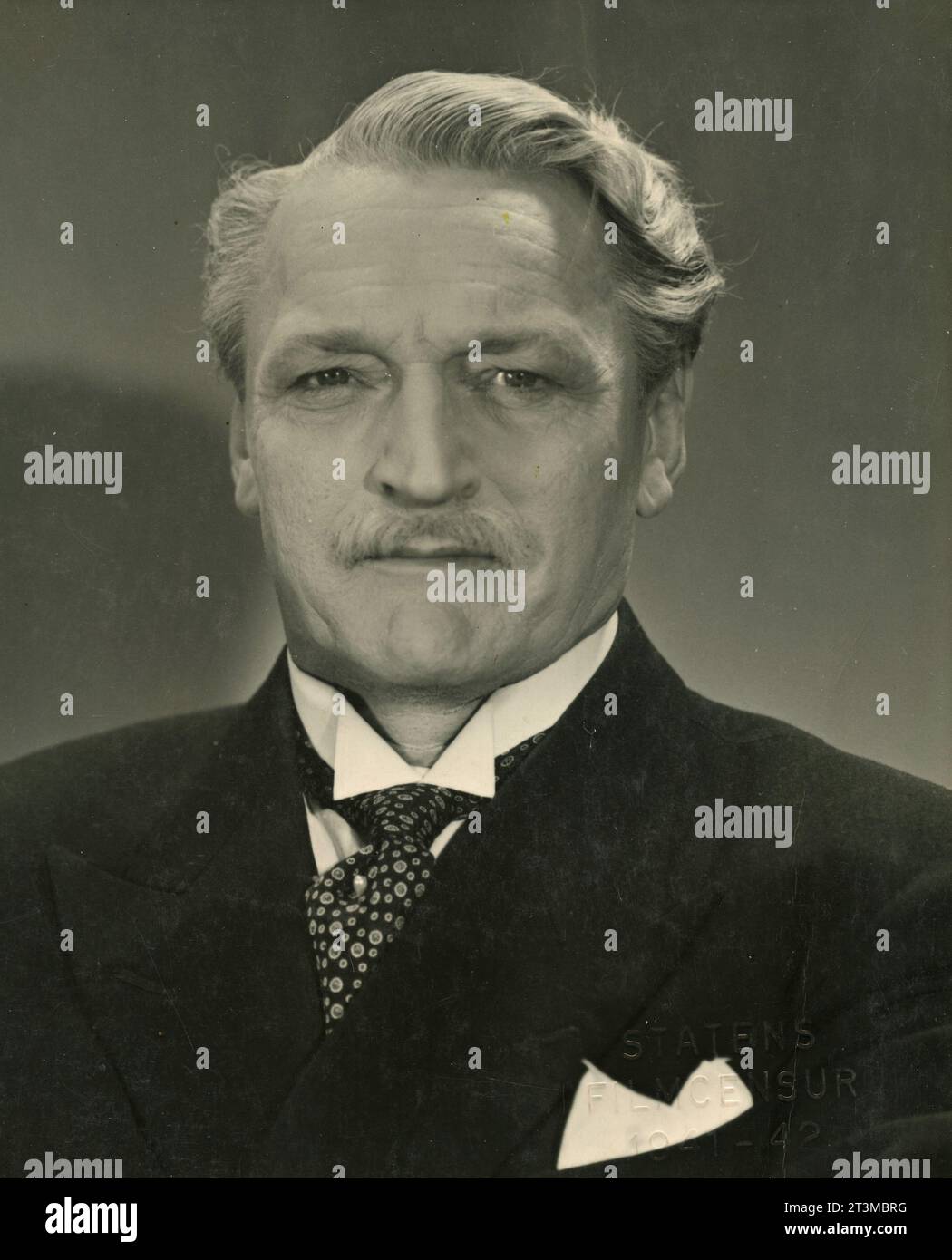 Danish actor Johannes Meyer in the movie Vi Kunde ha' det Saa Rart, Denmark 1942 Stock Photo - Alamy