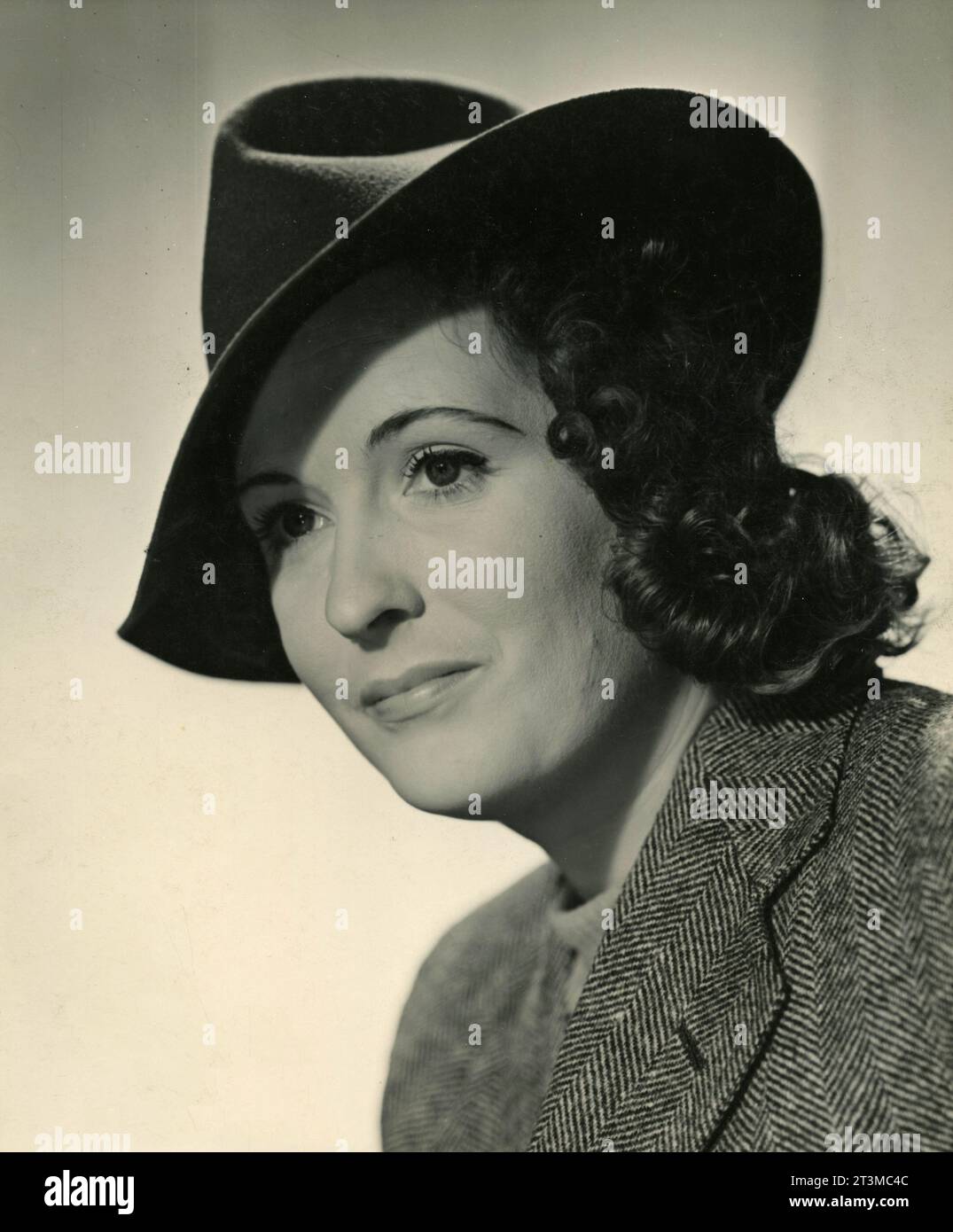 Danish actress Inger Lassen in the movie Peter Andrersen, Denmark 1941 ...