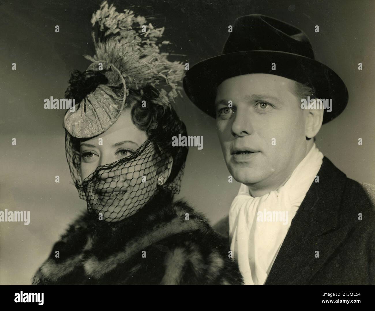 Danish actress Berthe Qvistgaard and actor Gunnar Lauring in the movie ...