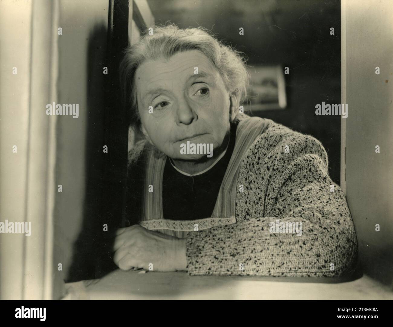 Danish actress Petrine Sonne in the movie Et Skud for Midnat, Denmark ...