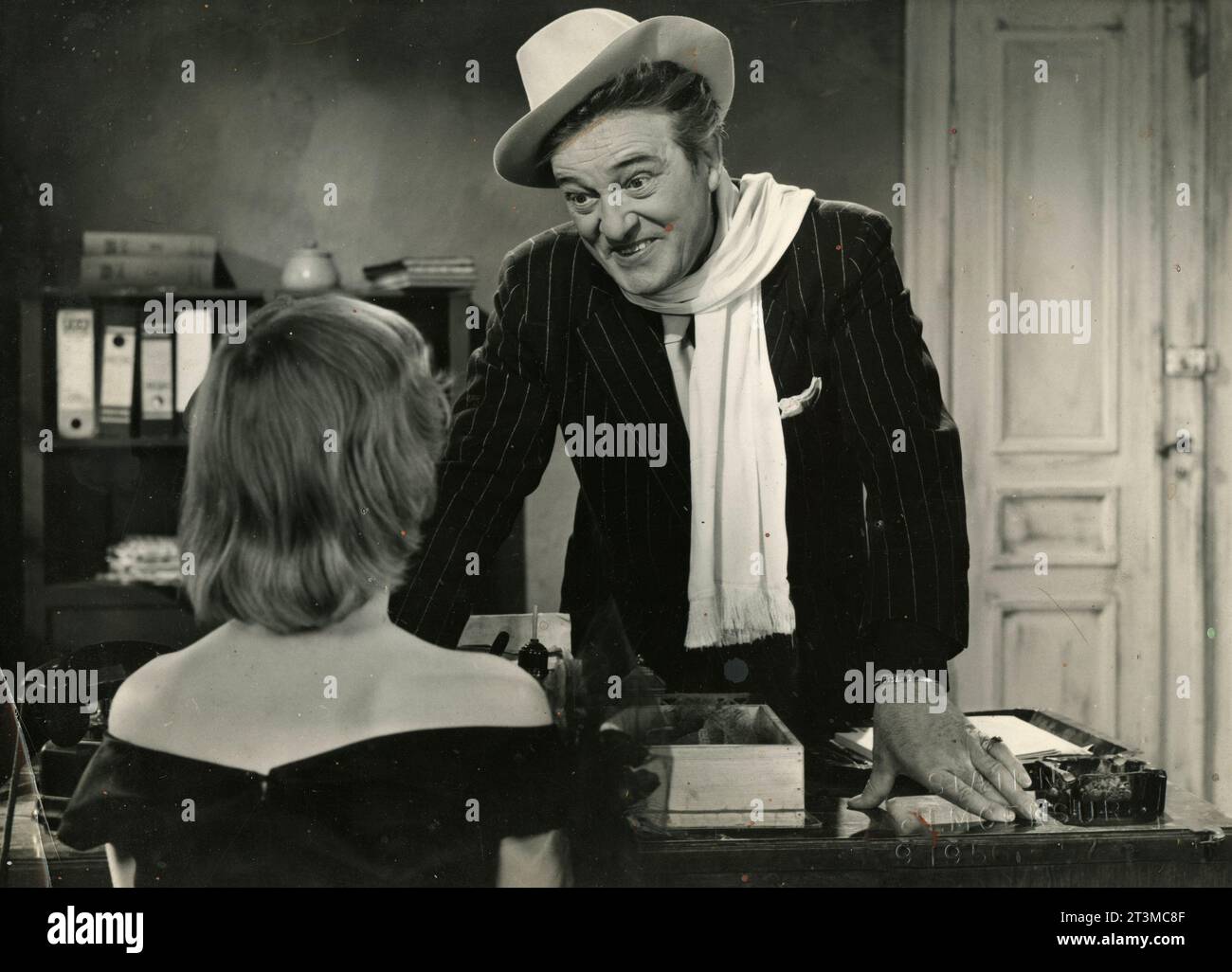 Danish actor Peter Malberg in the movie Der Var Engang en Gade, Denmark ...