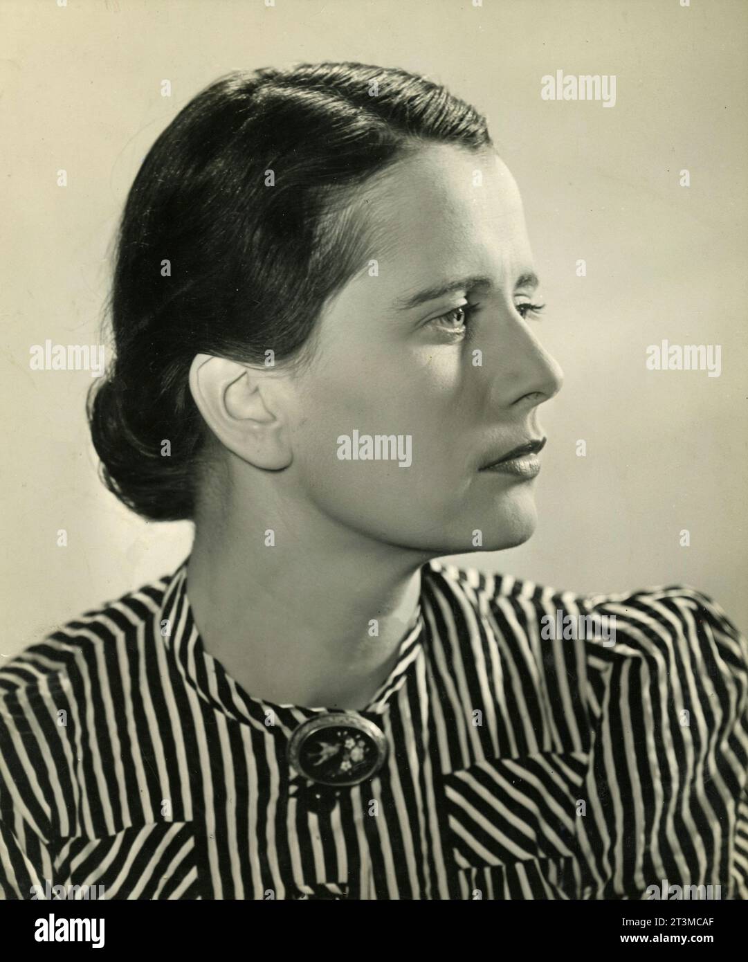 Danish actress Beatrice Bonnesen in the movie En Forbryder, Denmark ...