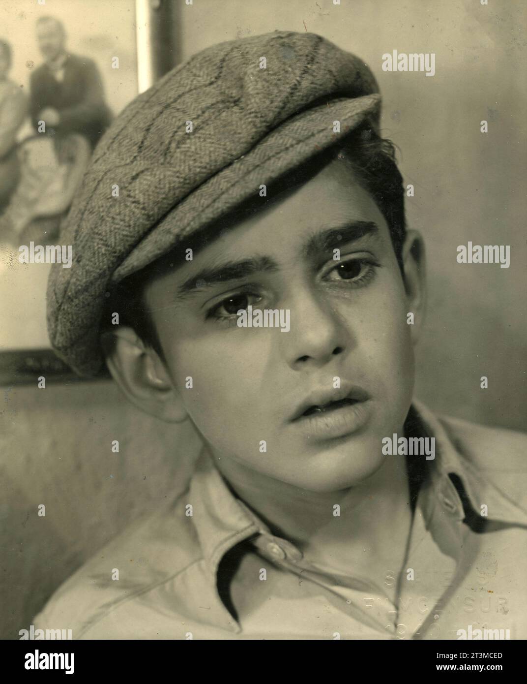 Danish actor Fredbjørn Bjørnsson in the movie Vagabonden, Denmark 1940 ...
