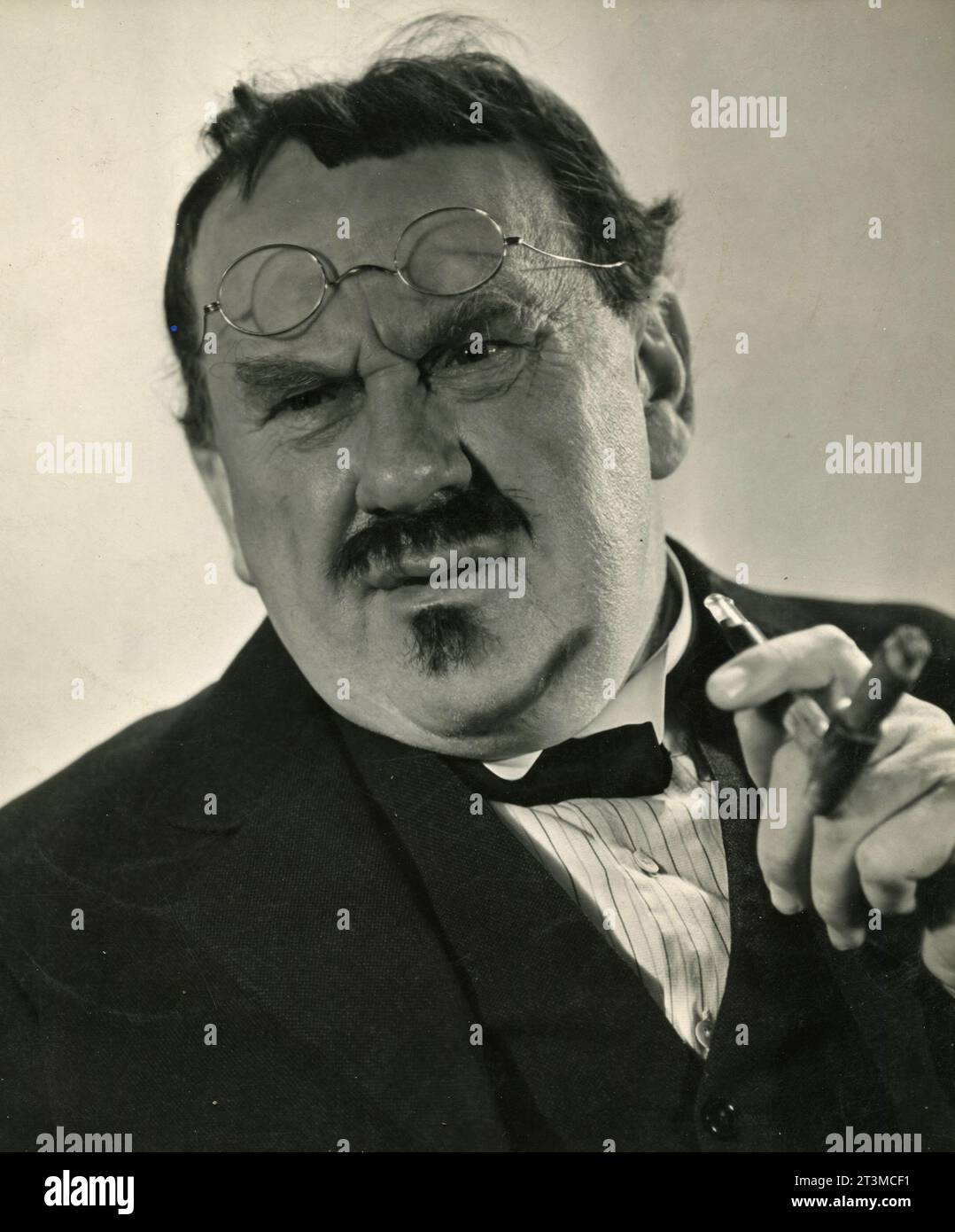 Danish actor Carl Alstrup in the movie En Forbryder, Denmark 1941 Stock ...