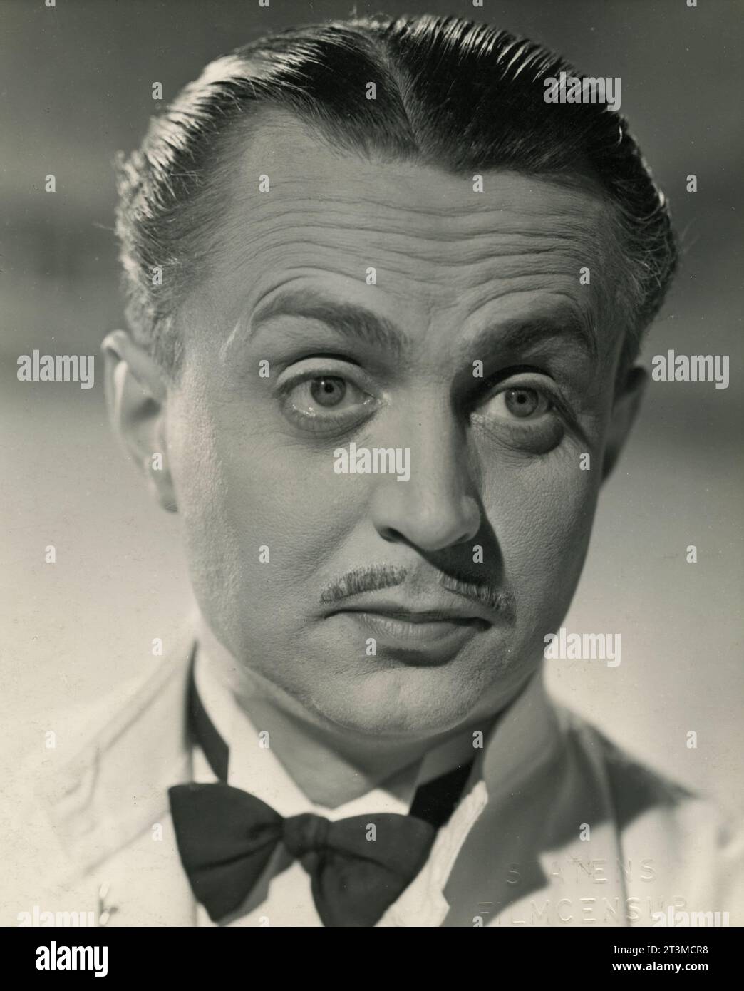 Danish actor Helge Kjaerulff-Schmidt in the movie Tobiasnaetter ...