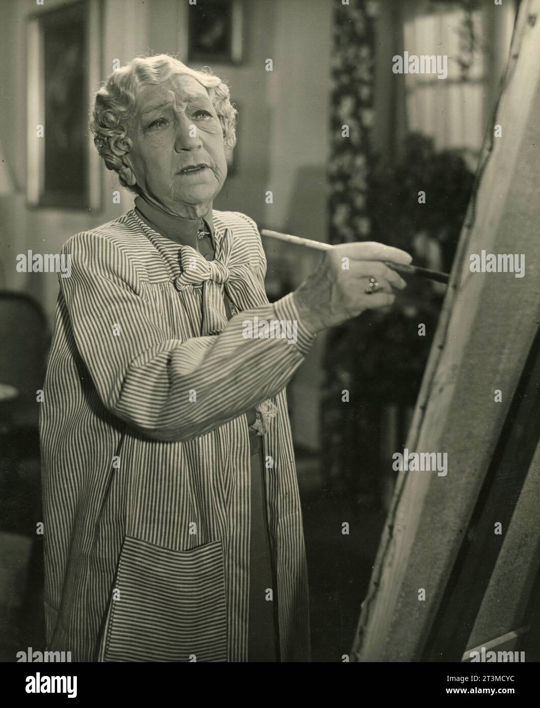 Danish actress Mathilde Nielsen in the movie Tante Cramers Testamente ...