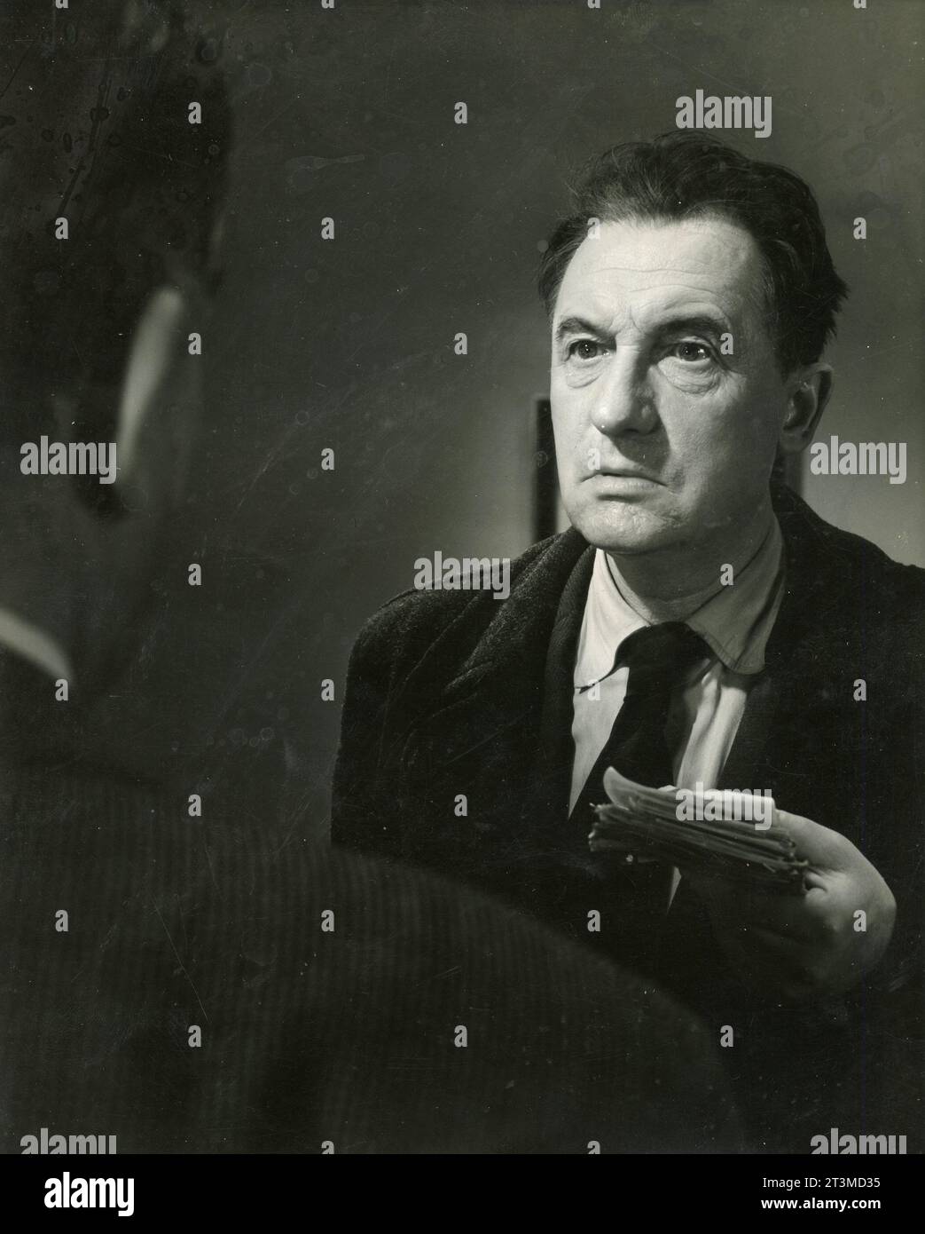 Danish actor Jakob Nielsen in the movie Gengaeld, Denmark 1955 Stock ...