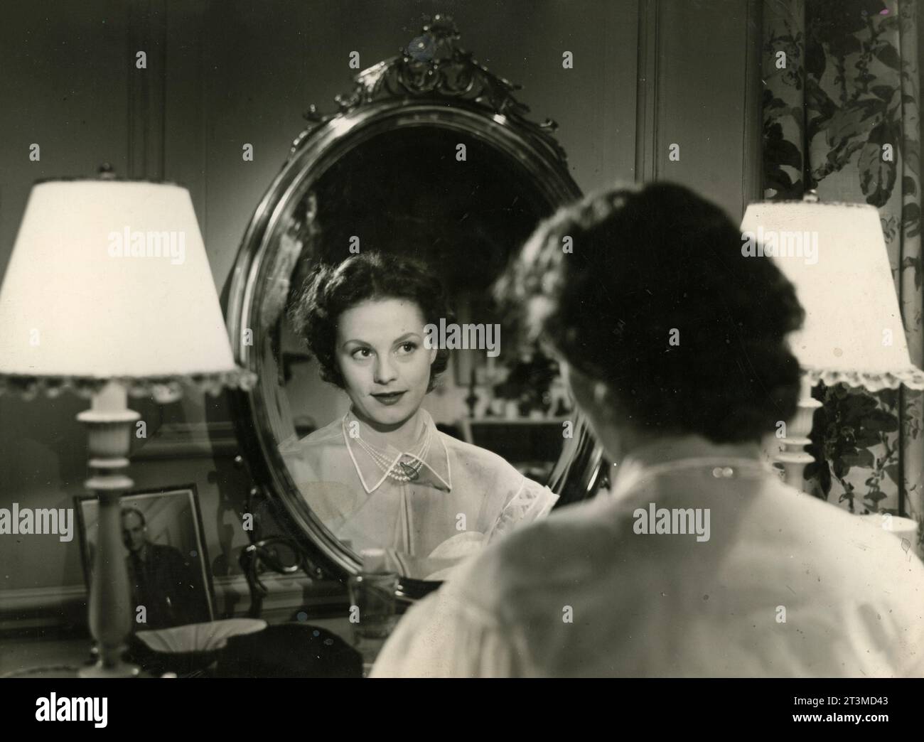 Danish actress Astrid Villaume in the movie Hejrenaes, Denmark 1953 ...