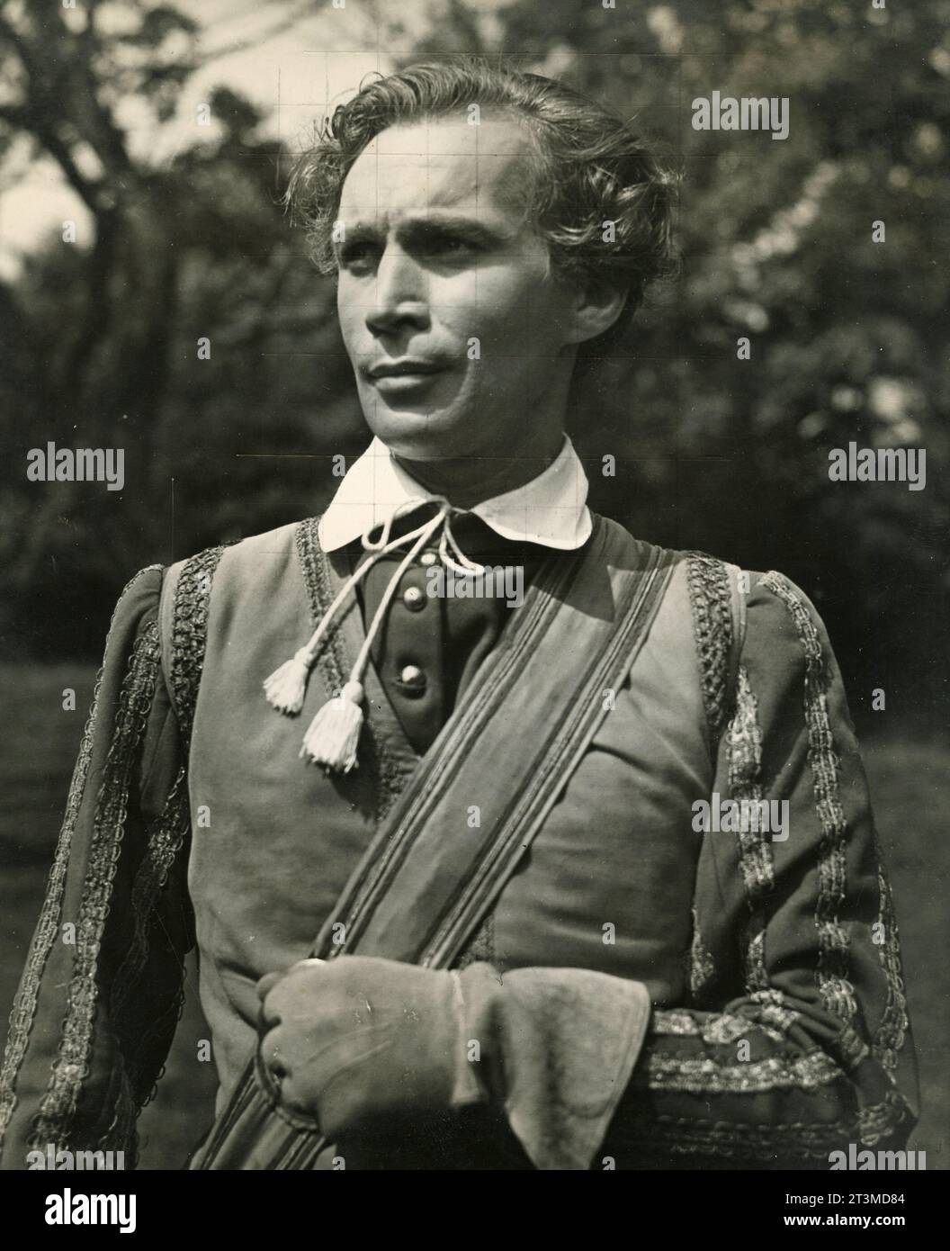Danish actor Peter Poulsen in the movie Elverhøj, Denmark 1939 Stock ...
