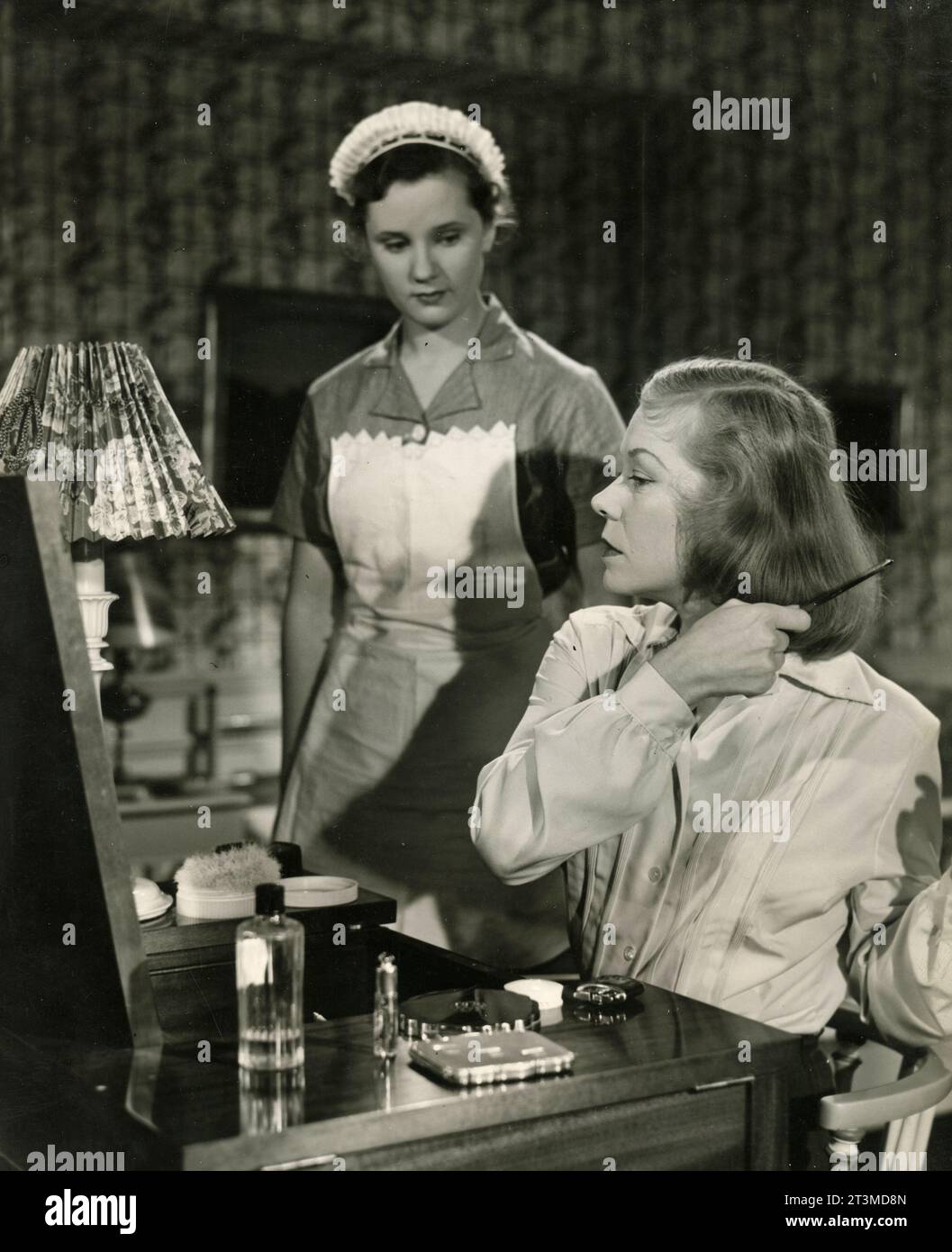 Danish actress Lisbeth Movin in the movie Hejrenaes, Denmark 1953 Stock ...