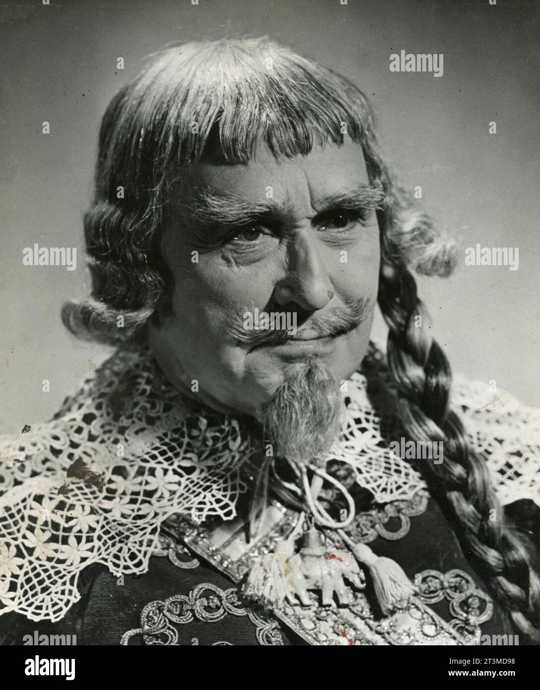 Danish actor Nicolai Neiiendam in the movie Elverhøj, Denmark 1939 ...
