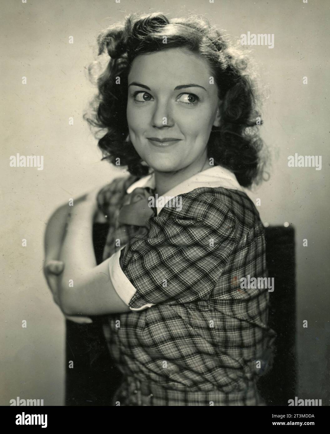 Danish actress Bodil Kjer in the movie Far Skal Giftes, Denmark 1941 ...