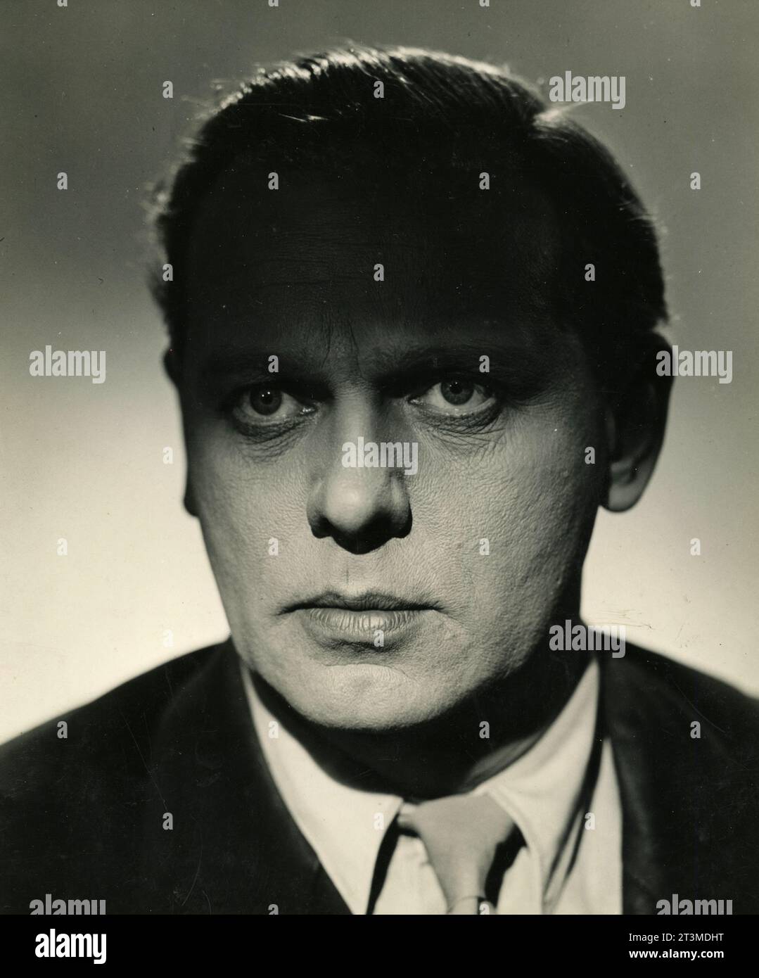 Danish actor Gunnar Lauring in the movie Otte Akkorder, Denmark 1944 ...