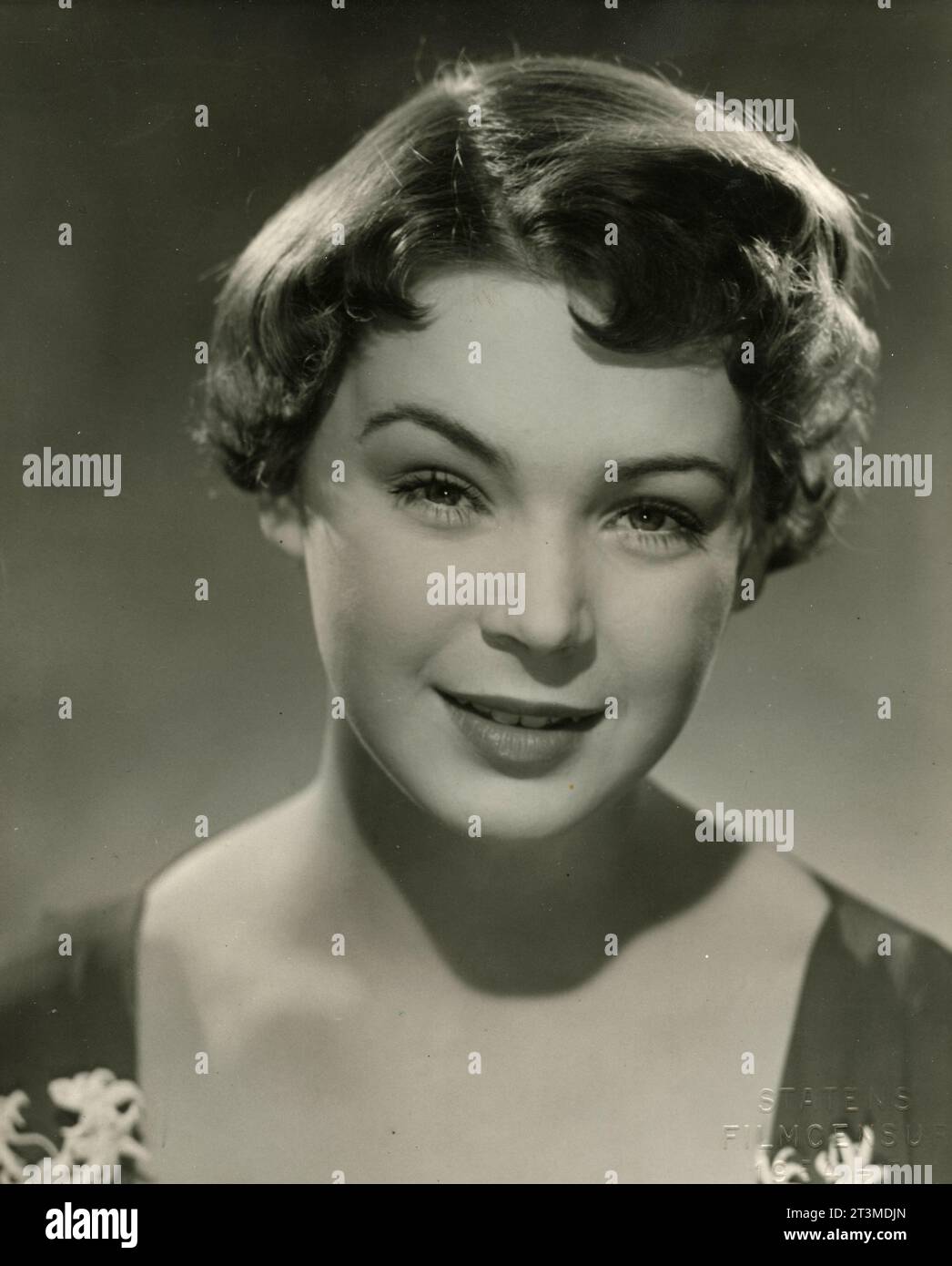 Danish actress Elsebet Knudsen in the movie Sukceskomponisten, Denmark ...