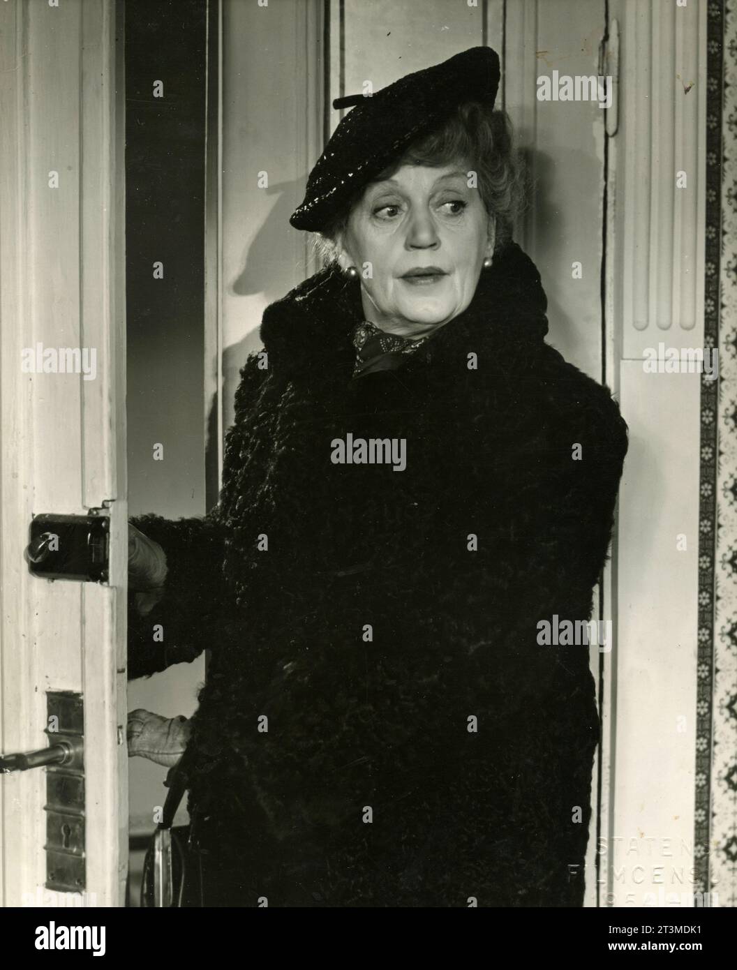 Danish actress Maria Garland in the movie Sukceskomponisten, Denmark ...