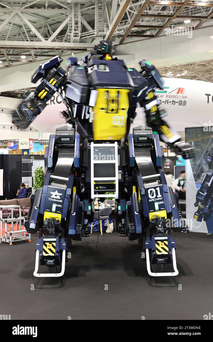 ARCHAX, a boarding robot created by Tsubame Industries is unveiled ...
