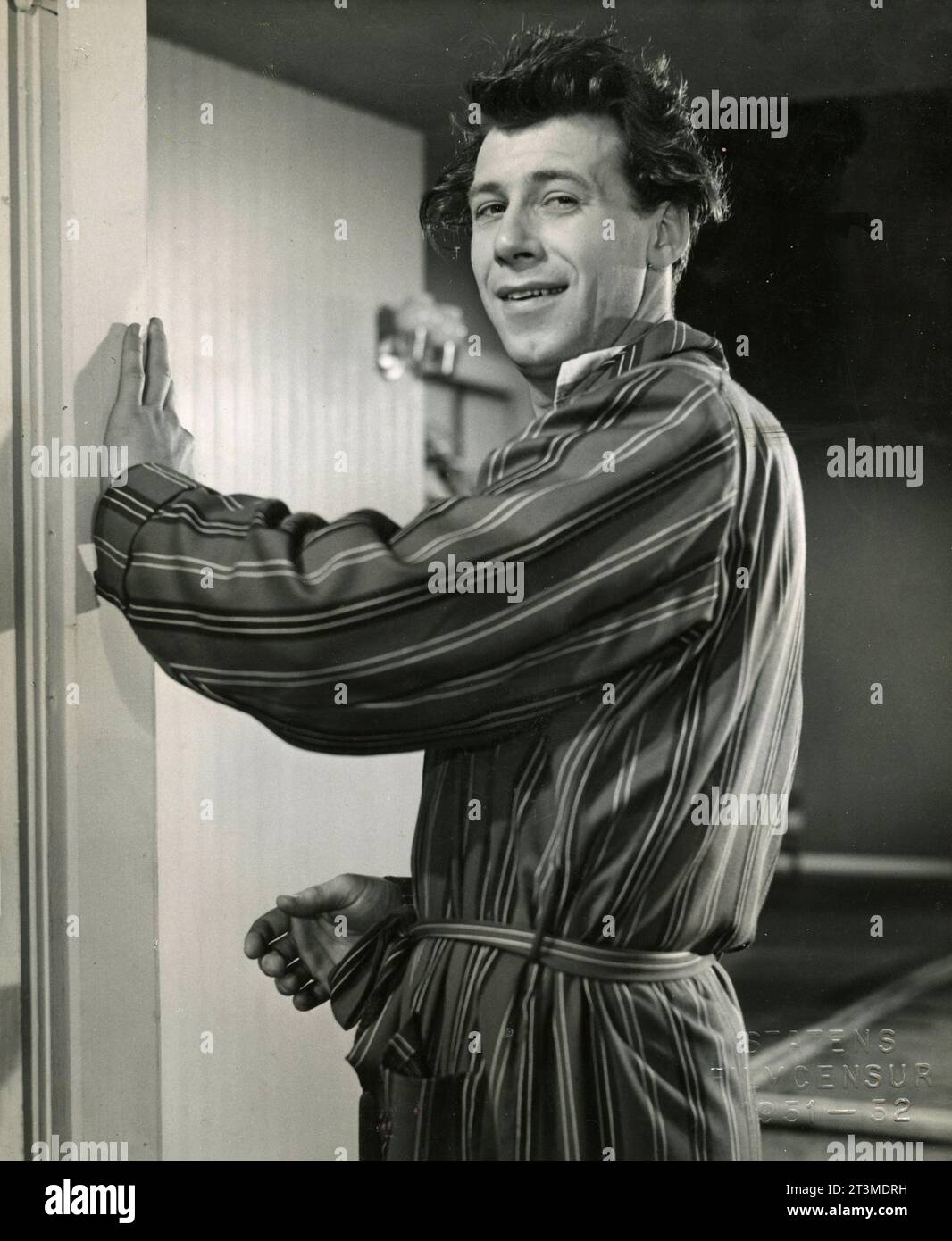 Danish actor Preben Neergaard in the movie Dorte, Denmark 1951 Stock ...